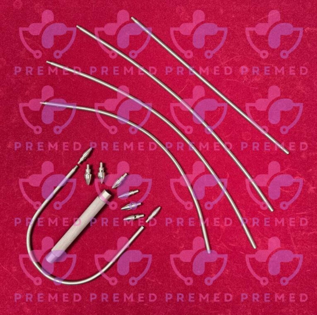 Vascular Set Fistula Tunneler Set of 14 Pcs Fistula Surgery Instruments ...