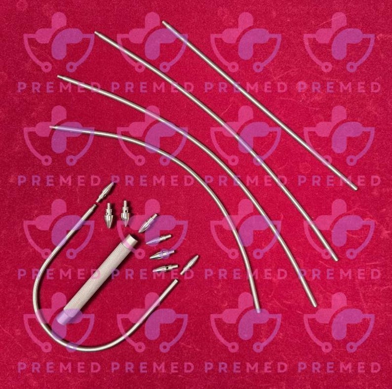 Vascular Set Fistula Tunneler Set of 14 Pcs Fistula Surgery Instruments ...