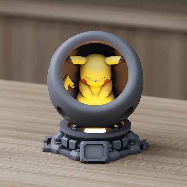 Pikachu Night Light - Etsy