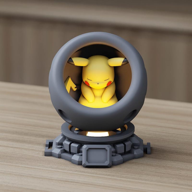 Pikachu Night Light - Etsy