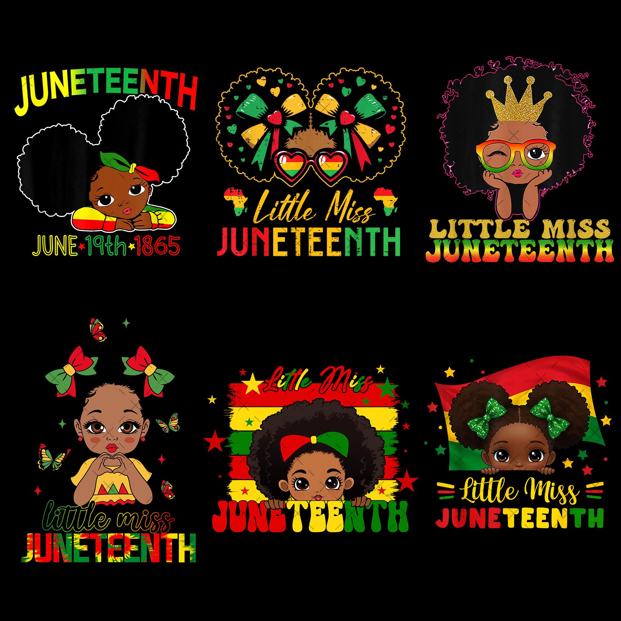 Little Miss Juneteenth PNG, Juneteenth Png, Black History Png ...