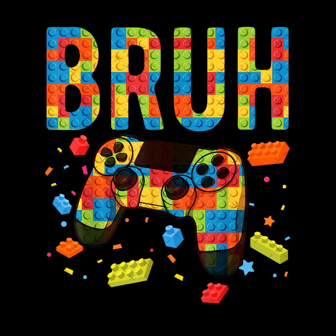 Bruh Gamer Building Blocks Png, Bruh Png, Building Blocks Png, Video ...