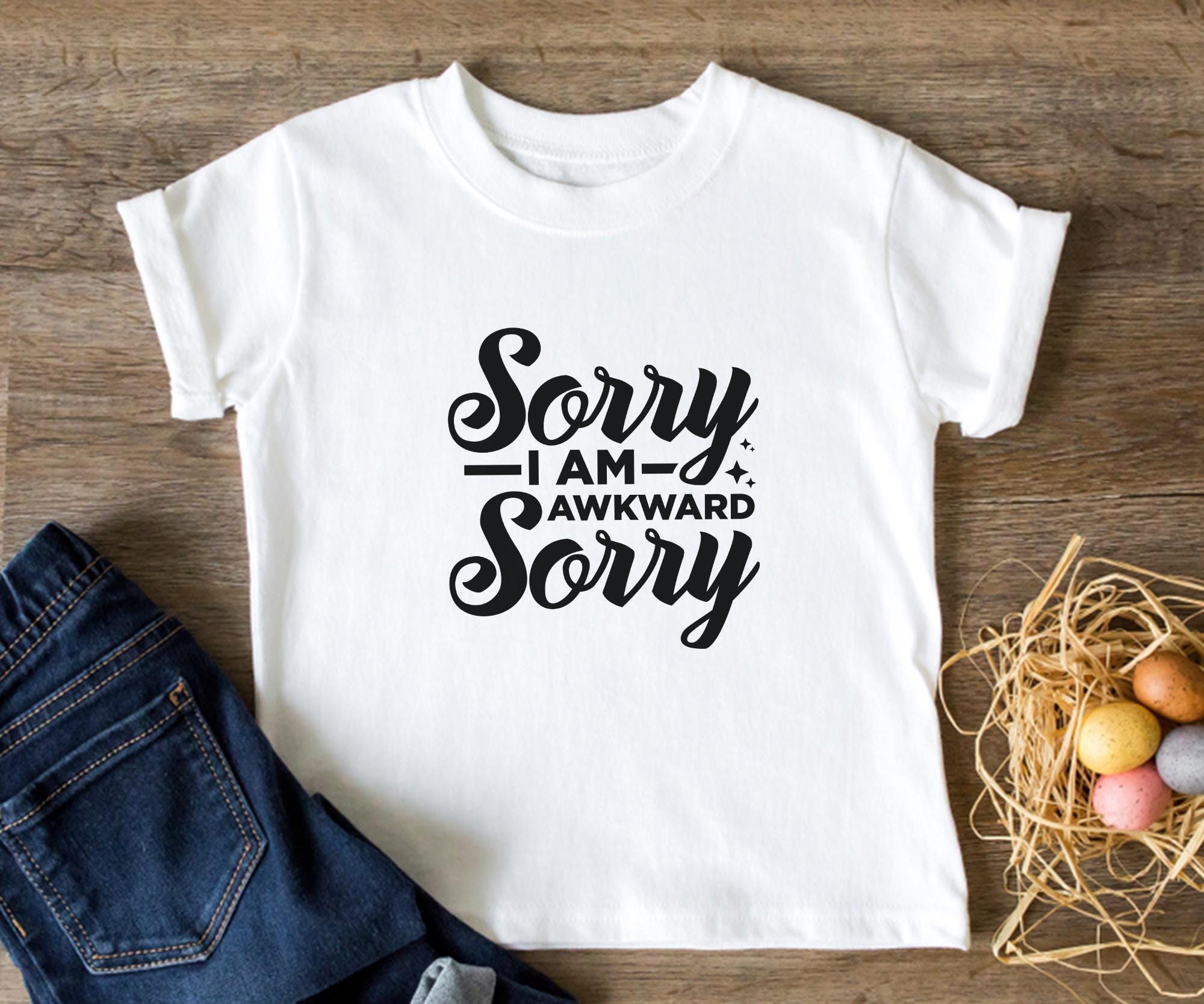Sorry I'm Awkward Sorry Svg, Sorry Svg, Awkward Svg, Inspirational Svg ...