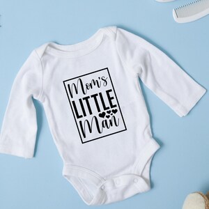Mom's Little Man Svg, Mama's Little Man Svg, Toddler Svg, Baby Boy Svg ...