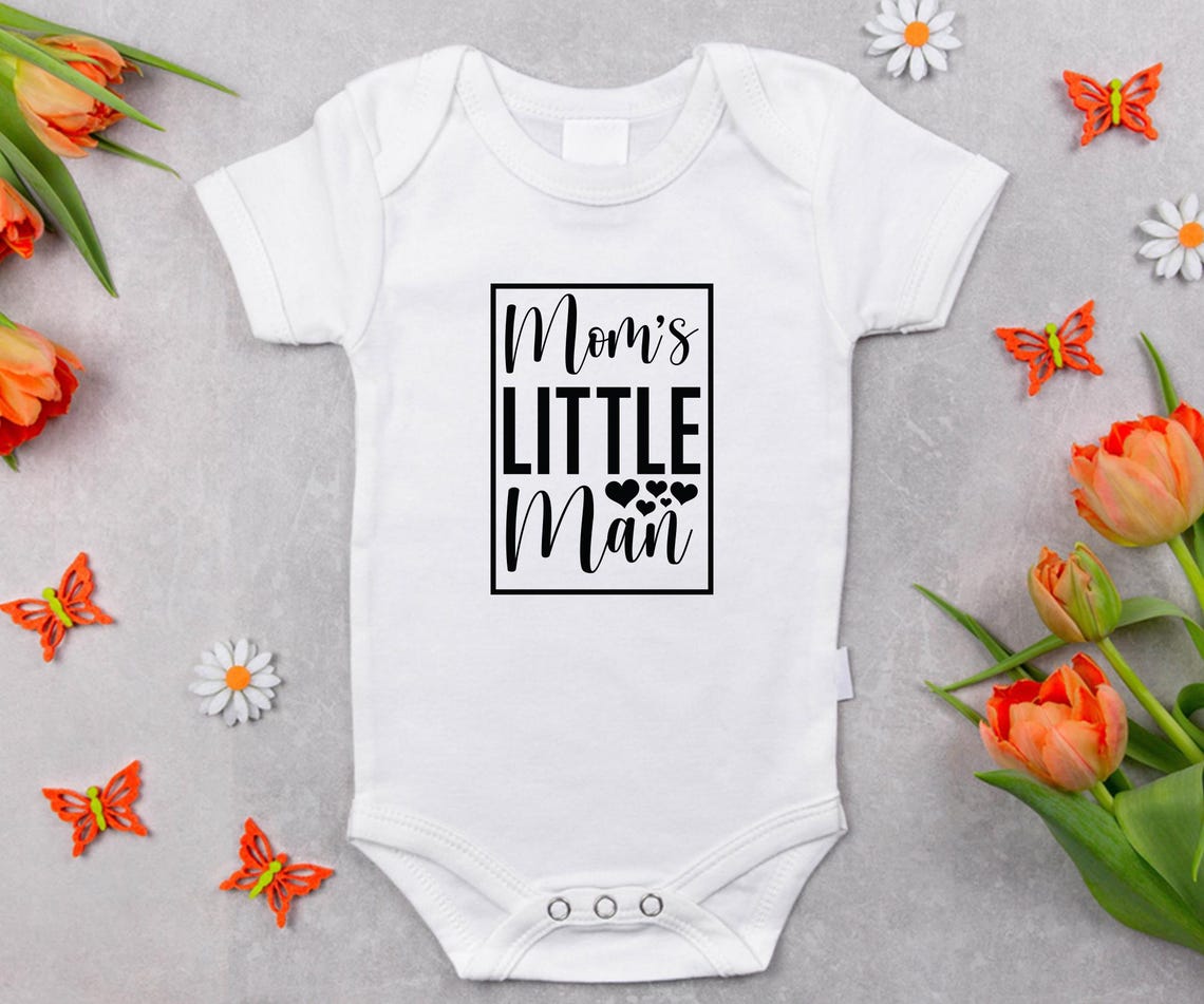 Mom's Little Man Svg, Mama's Little Man Svg, Toddler Svg, Baby Boy Svg ...
