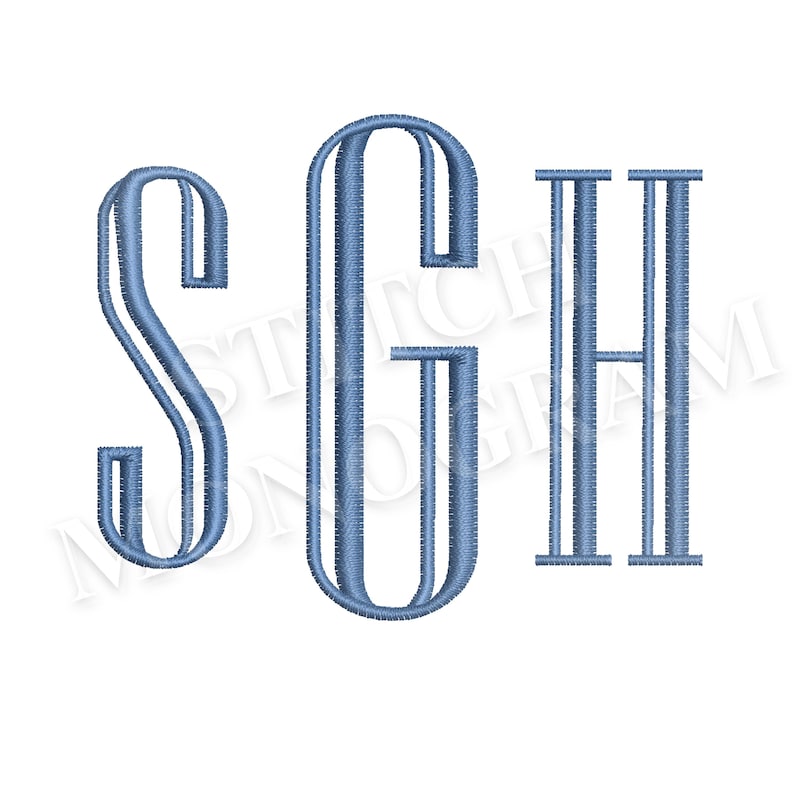 Pes Monogram Initials - Etsy