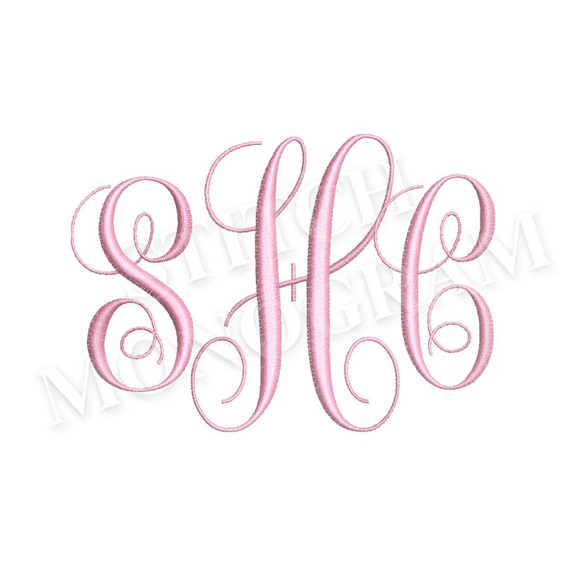 8 Inch Embroidery Letters - Etsy