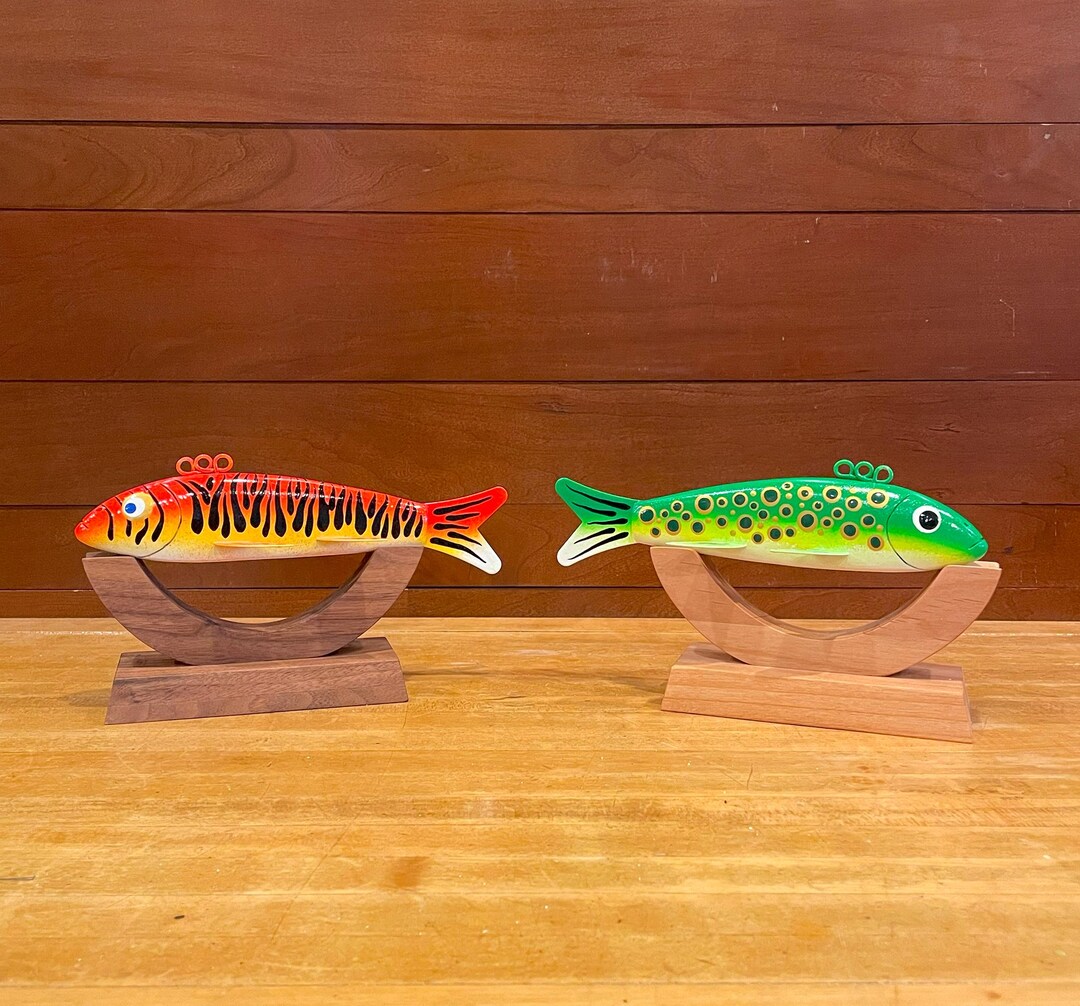 Decoy Display | Spear Fishing | Lure Holder | Gift for Him ...