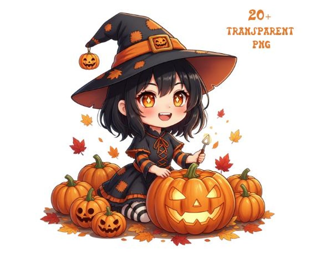 Kawaii Halloween Clipart Bundle | Funny Ghosts PNG (commercial Use) - Etsy
