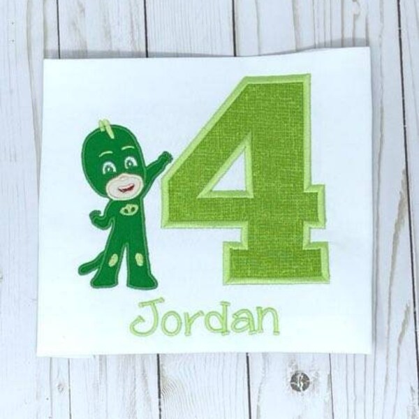 Pj Mask Birthday Shirt - Etsy
