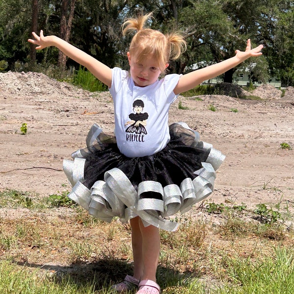 Girls Wednesday Addams Birthday Shirt - Etsy