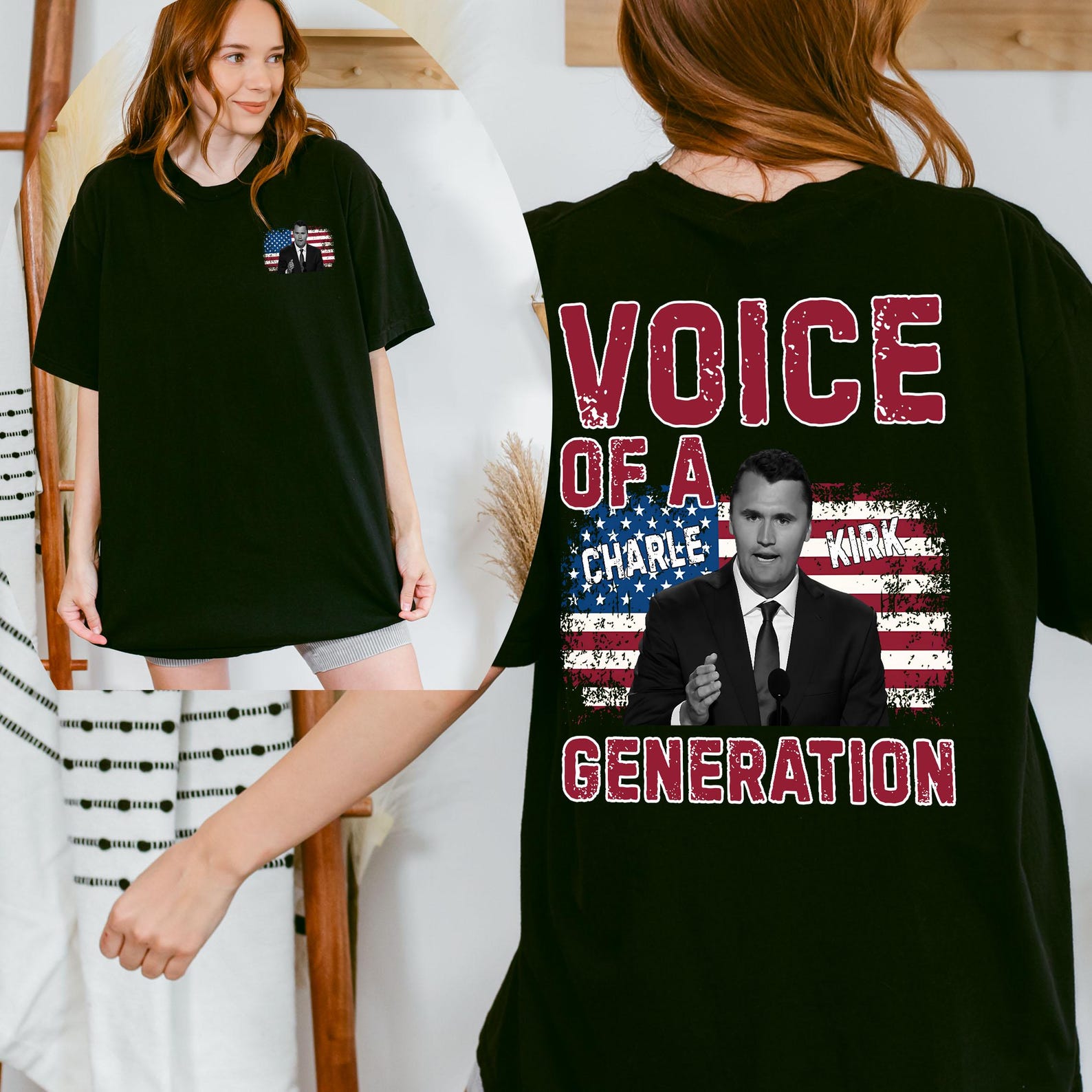 Voice of Generation Charlie Kirk Png - Etsy Canada