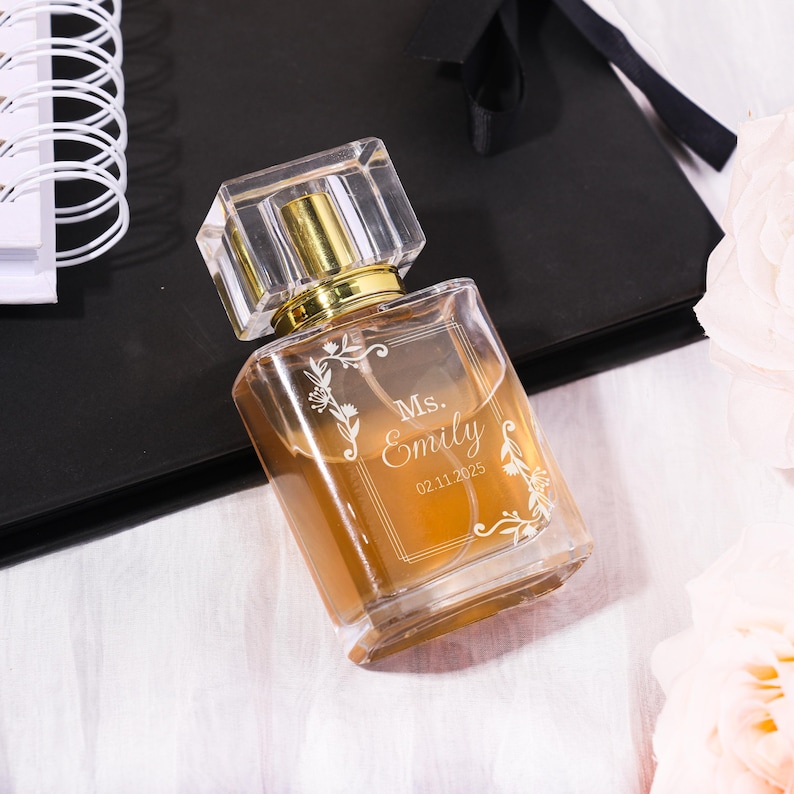 Personalized Engraved Perfume Bottle | Wedding Mother of Bride ...