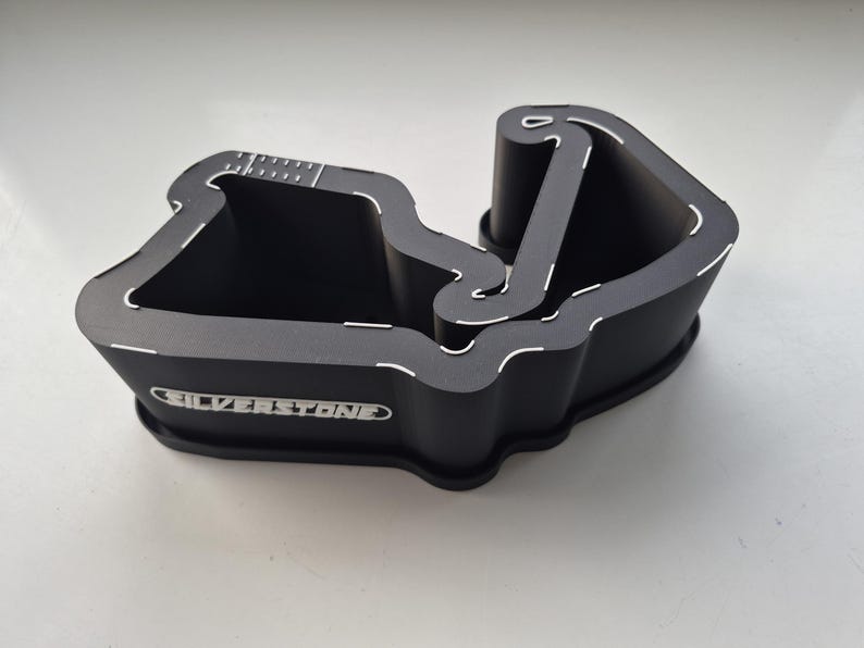 Black Edition Silverstone Race Track Planter Indoor Plant Pot With ...