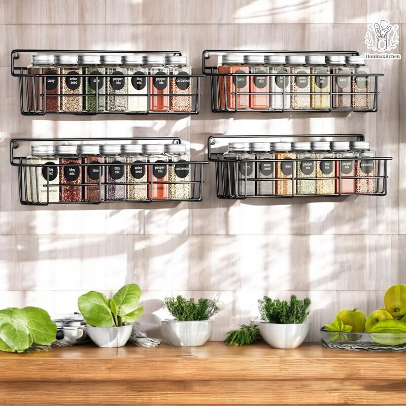 Kitchen Wall Rack - Etsy