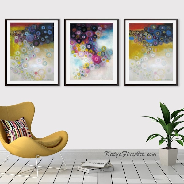 Triptych Architecture Art - Etsy