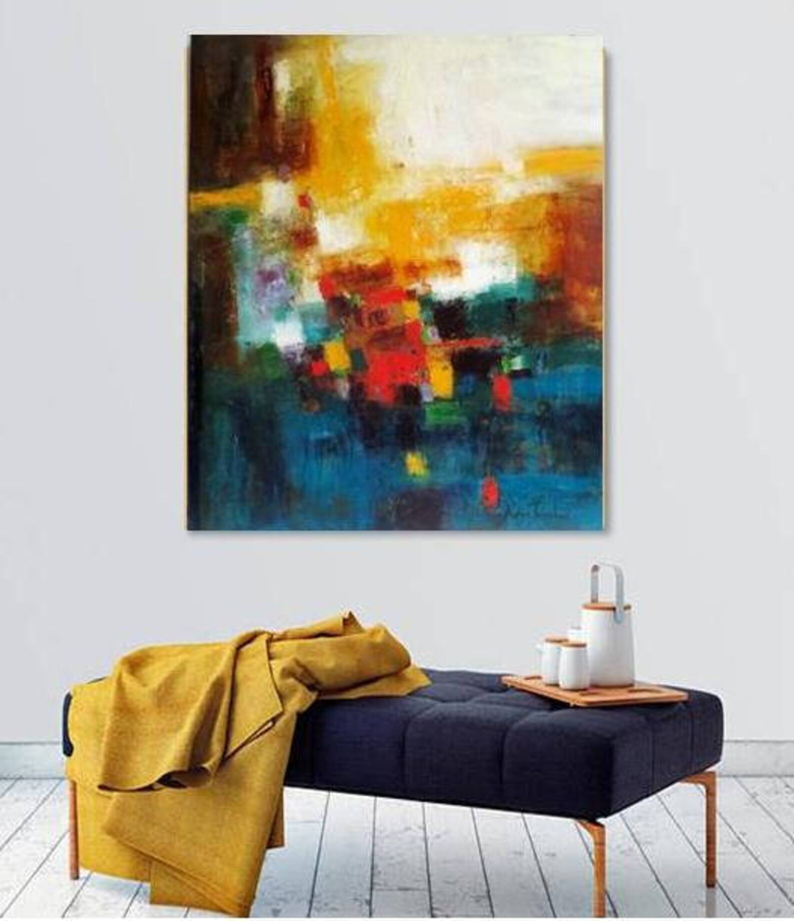 Extra Large Wall Art Print Abstract Art Canvas Oversized - Etsy