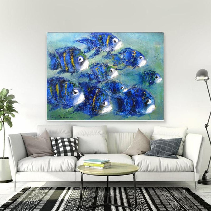 Ocean Fish Art - Etsy
