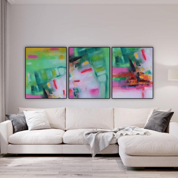 Triptych Wall Art - Etsy