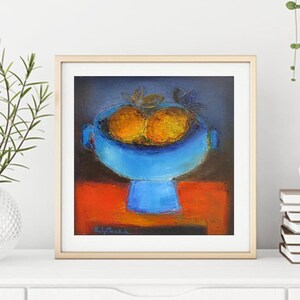 Abstract Wall Art Canvas Print Modern Kitchen Still Life | Etsy