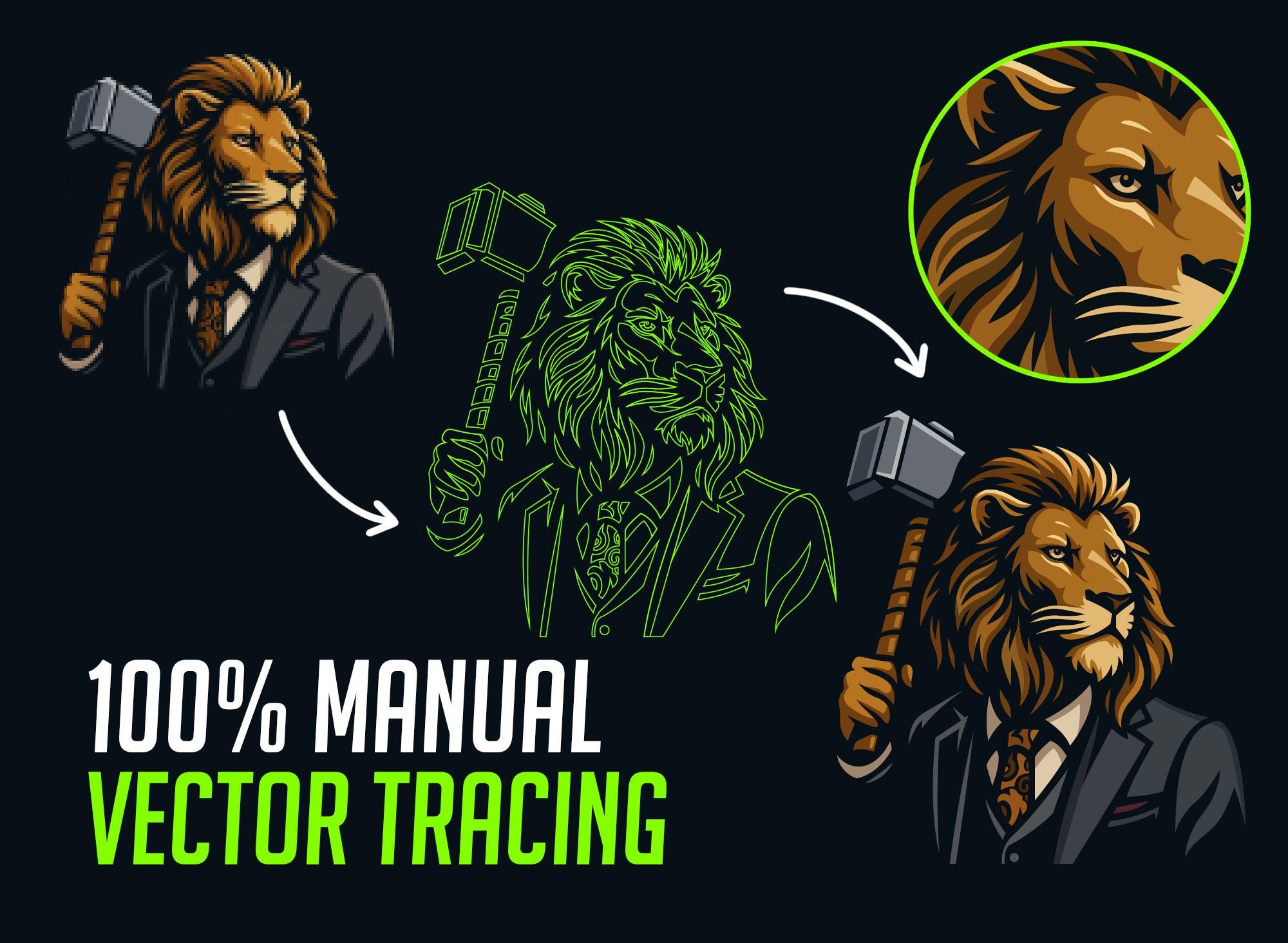 Image to Vector, Custom SVG, Convert to Vector Graphics, Logo ...