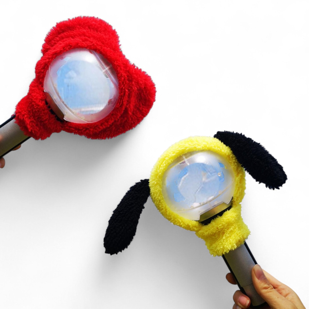 BT21 Army Bomb Cover: Plush BTS Lightstick Cap - Etsy Australia