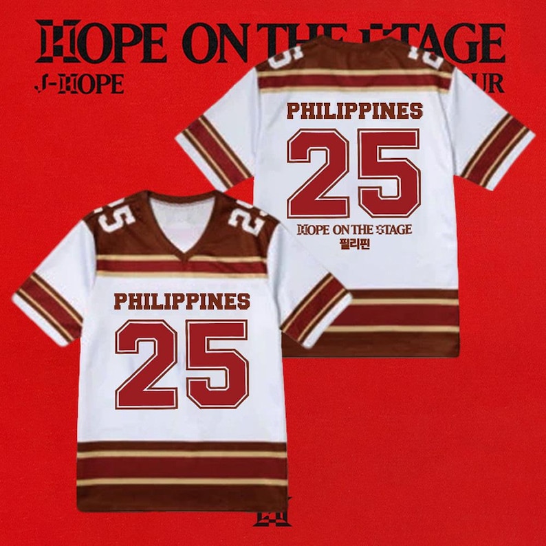 J-hope Hope on the Stage Jersey | BTS Concert Shirt | V-neck Jhope T ...