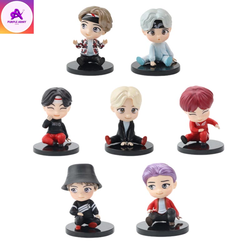 BTS Tinytan Figurine: Mcdonald's Toy Inspired Collectible - Etsy