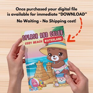 Splash and Color Cozy Coloring Pages for Adults & Kids | Printable ...