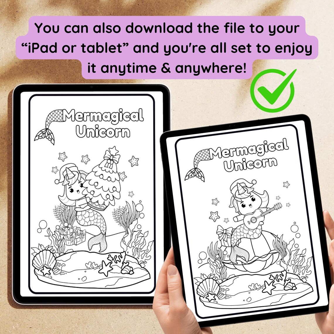 Mermagical Unicorn Coloring Pages | Unicorn Coloring Page Printable ...