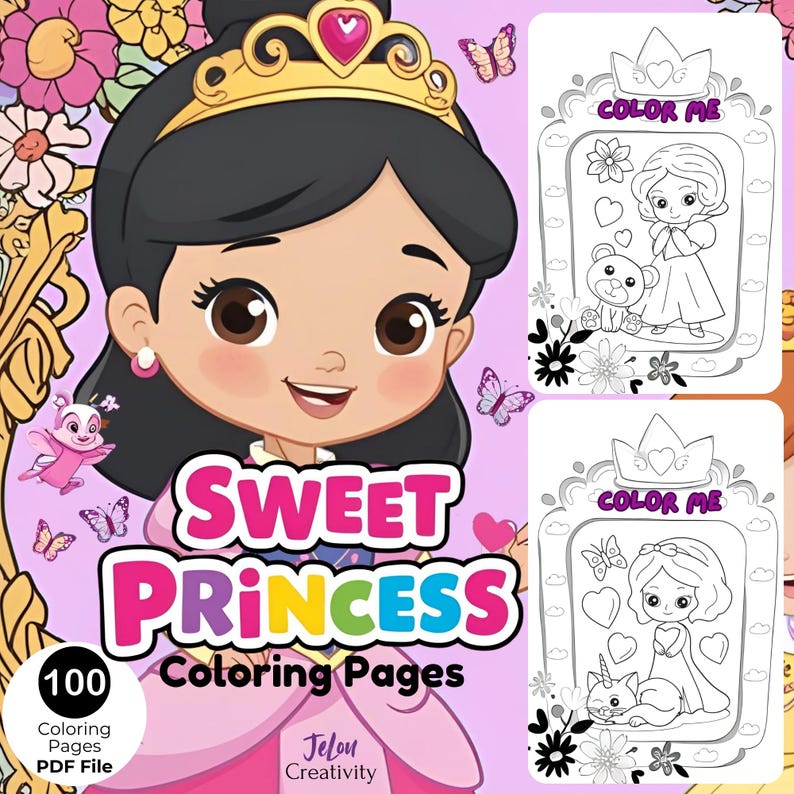 Princess Coloring Pages for Girls | Printable Girls Coloring Pages ...