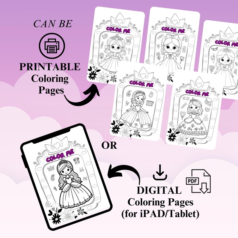 Princess Coloring Pages for Girls | Printable Girls Coloring Pages ...