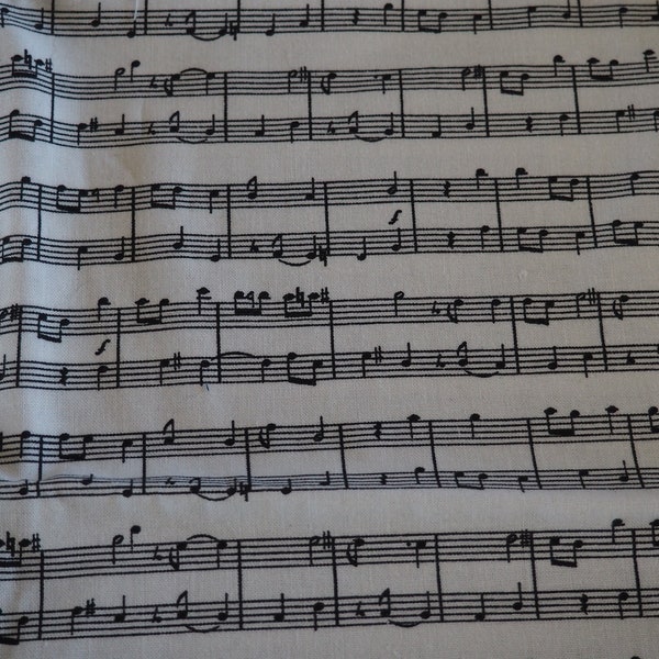 Music Fabric - Etsy