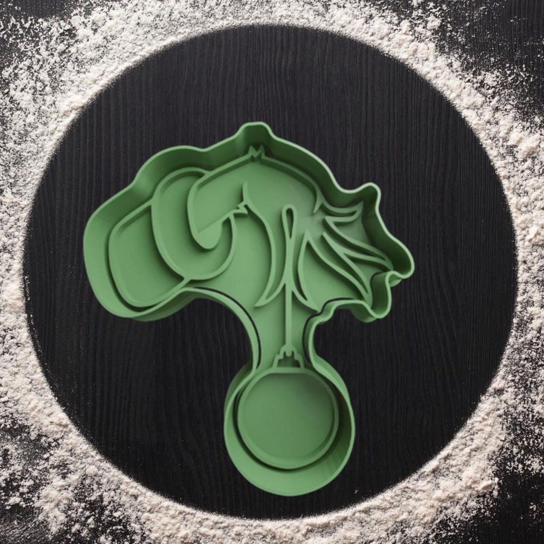 Grinch Hand Cookie Cutter 3D Printed Baking and Clay Tool Polymer Clay ...