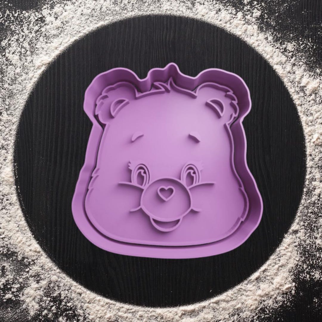 Care Bears Head Cookie Cutter 3D Printed Baking and Clay Tool Polymer ...