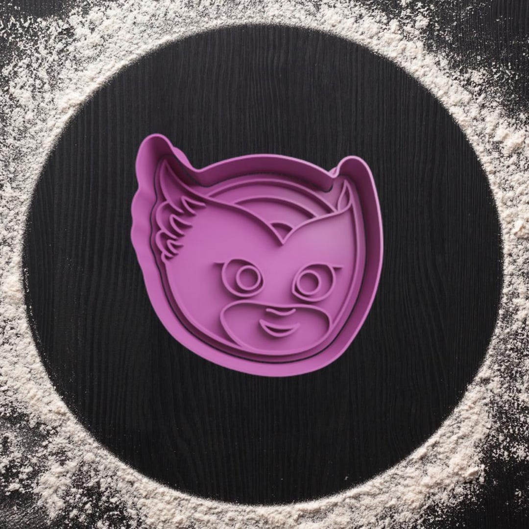 Owlette Amaya Head Cookie Cutter 3D Printed Baking and Clay Tool ...