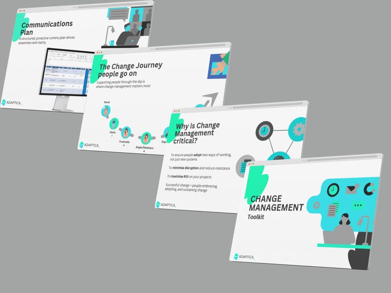 Change Management Toolkit | Editable Business Change Templates ...