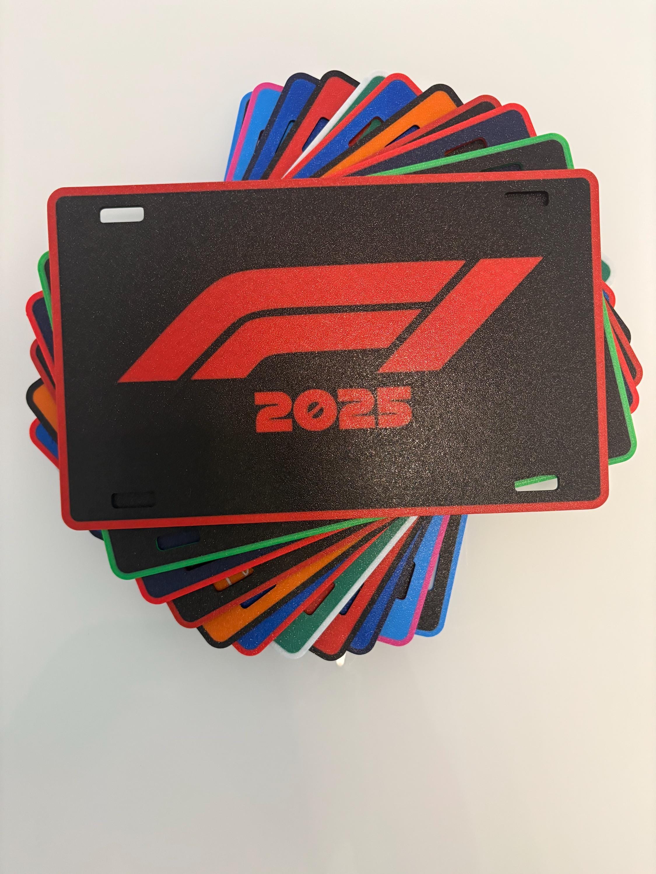 F1 2026 Racing Team Plate - Fan-inspired Wall Decor | Motorsport ...