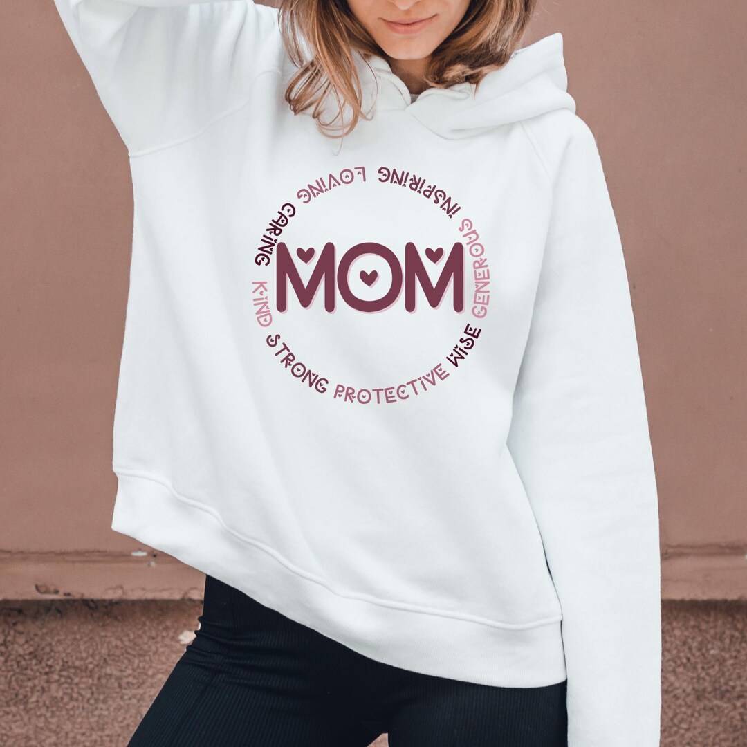 Adjective MOM PNG Design – Mother’s Day, High Resolution, Sublimation ...