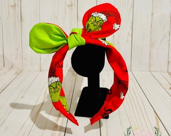 Grinch Headband | Etsy
