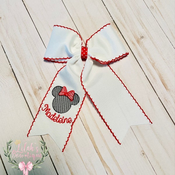 Minnie Mouse Ribbon - Etsy
