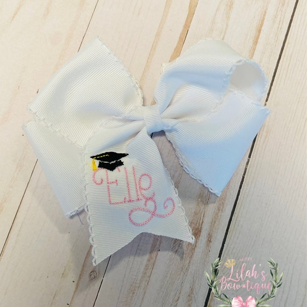 Graduation Cap Bow - Etsy