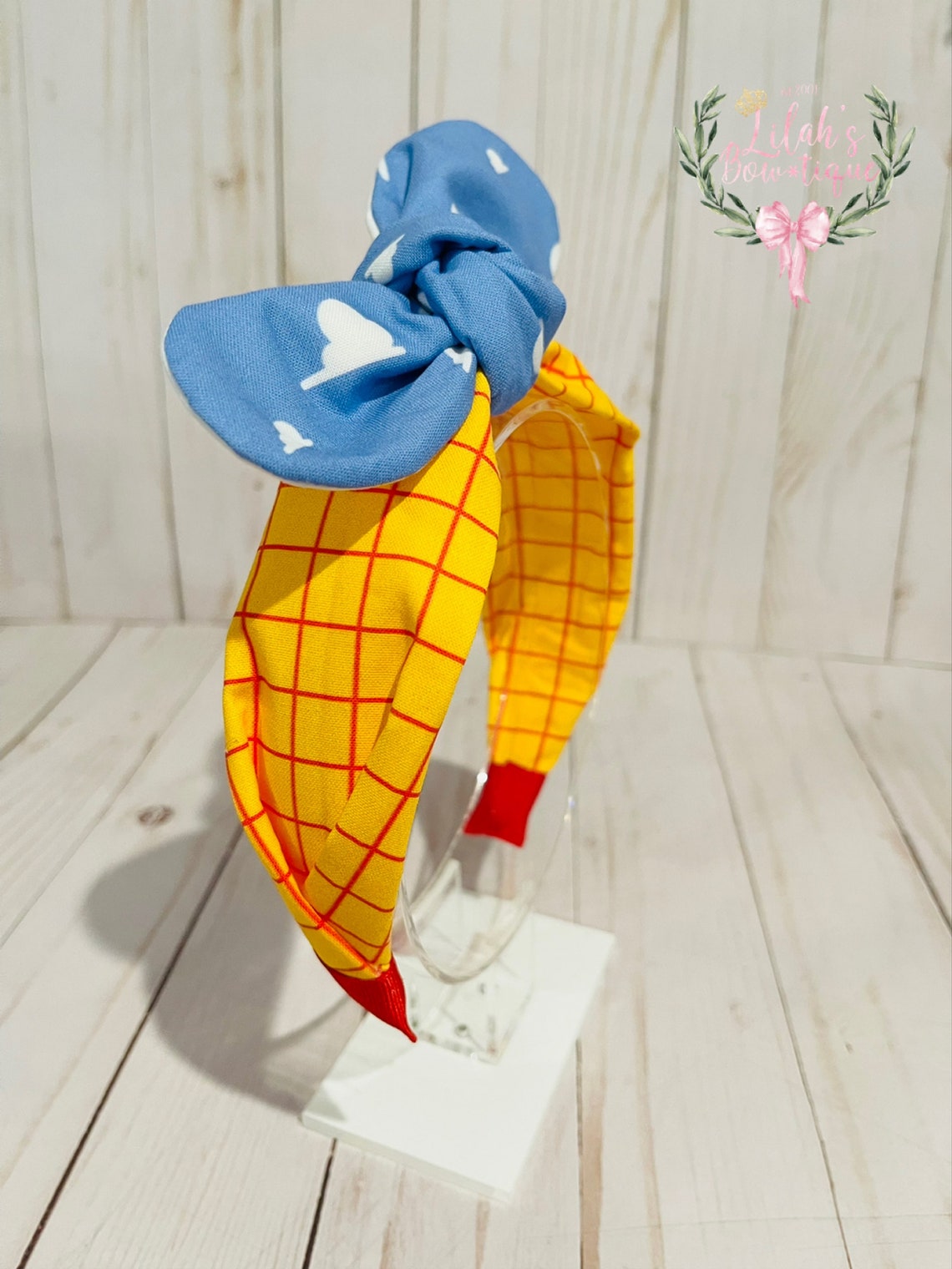 Custom Andys Room Disney Toy Story Woody Fabric Knotted | Etsy