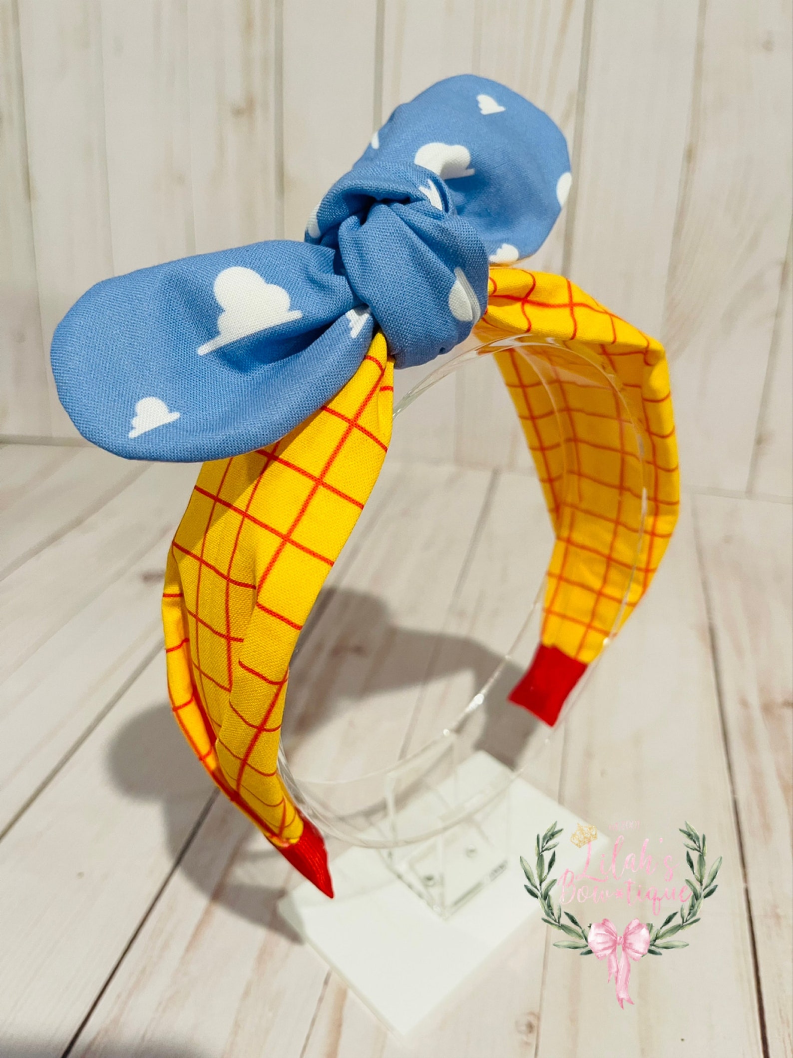 Custom Andys Room Disney Toy Story Woody Fabric Knotted | Etsy