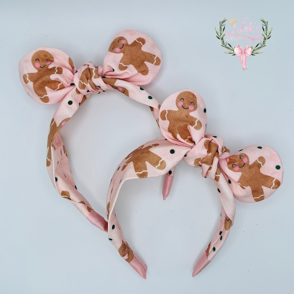 Gingerbread Man Bow - Etsy