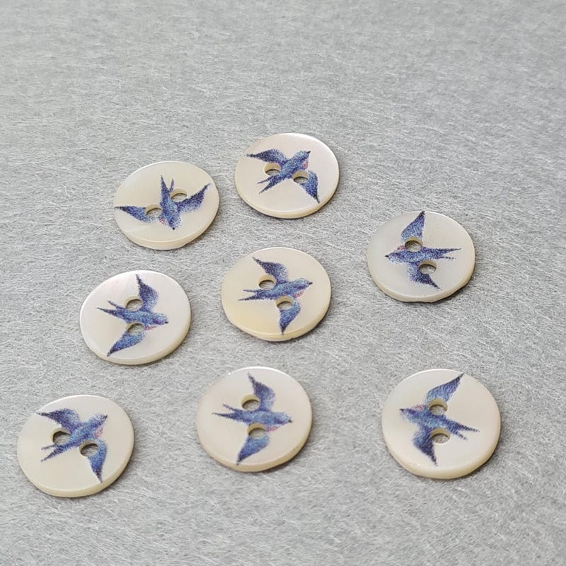 Bluebirds and Buttons - Etsy UK