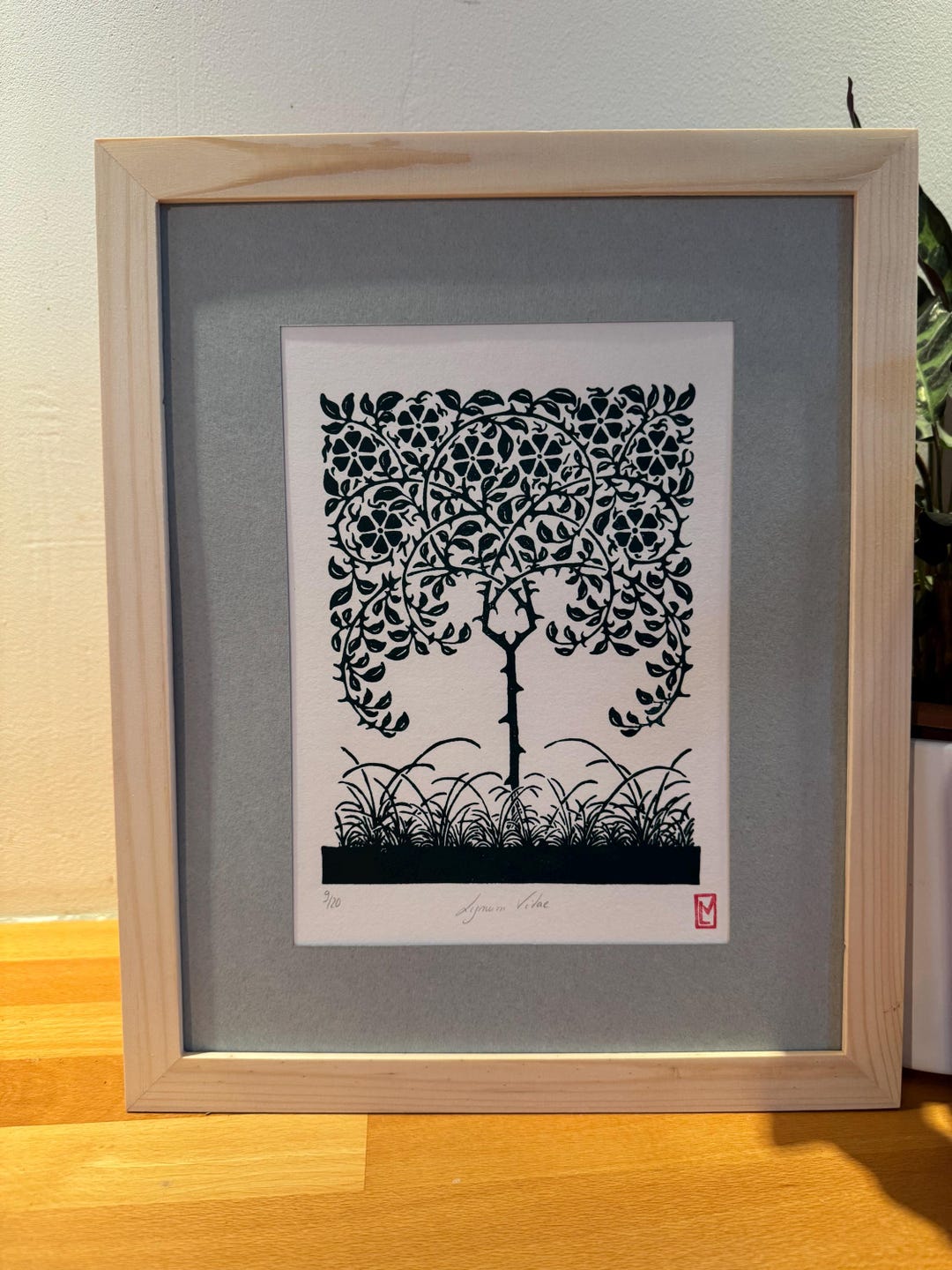The Tree of Life, Engraving - Art Print - Etsy