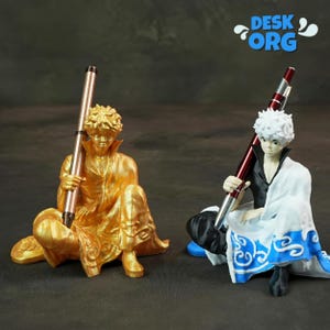 Gintoki Sakata Pen Holder, 3D Printed Pen Holder, 3D Printing File for ...