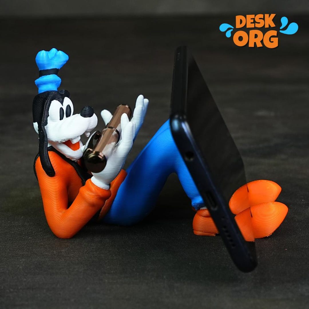 Goofy Pen & Phone Holder, Functional Desk Organizer, 3D Printed Home ...