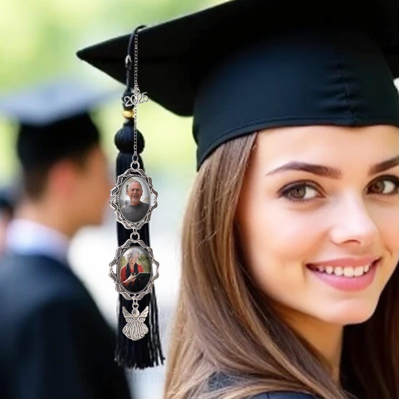Custom Graduation Photo Charm-memory Picture Frame 2025, Memorial ...